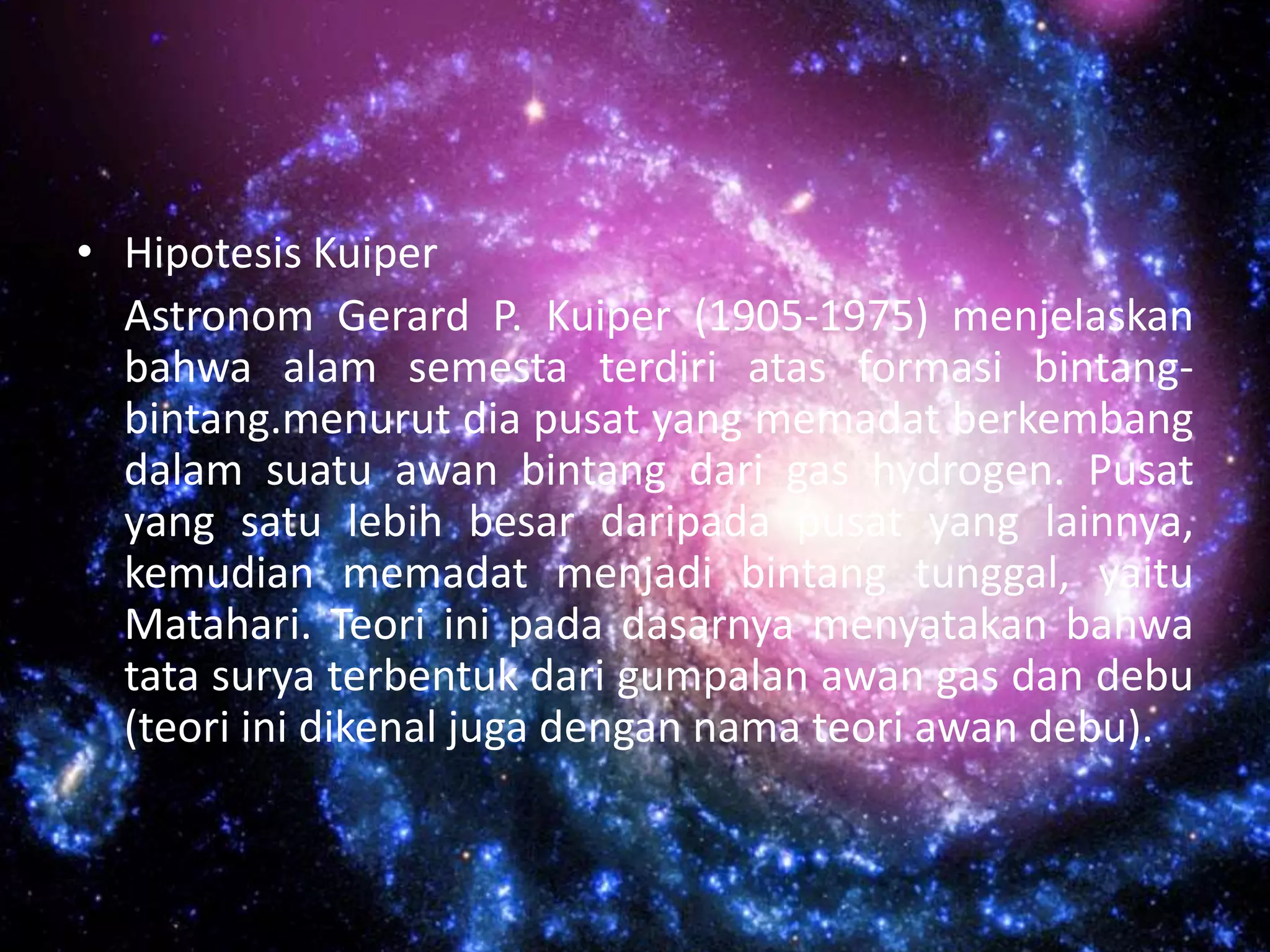 Power point jagat raya dan tata surya | PPTX