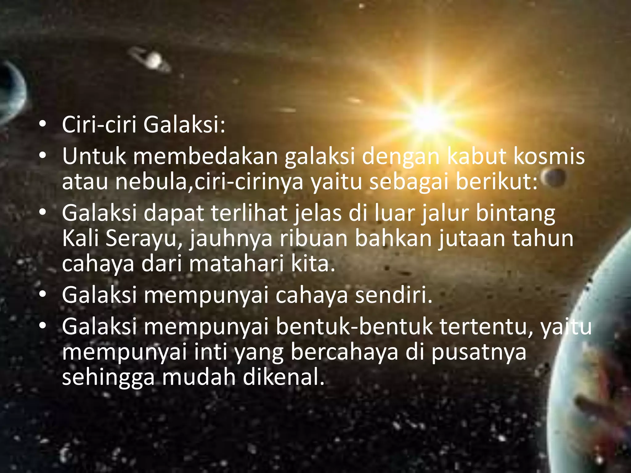 Power point jagat raya dan tata surya | PPTX