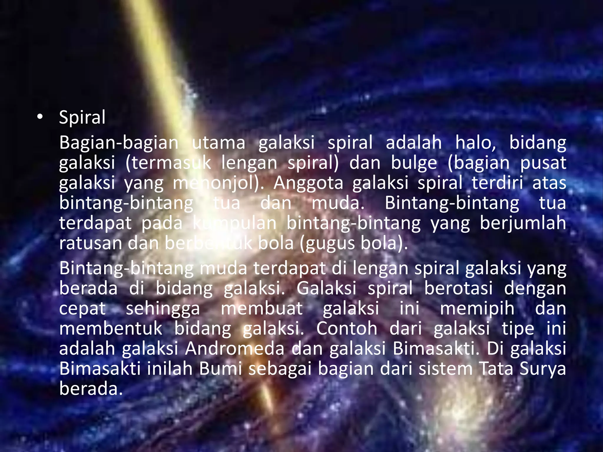 Power point jagat raya dan tata surya | PPTX