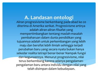 Airan Progresivisme Pembangunan Pemerataan Pendidikan di Indonesia | PPT