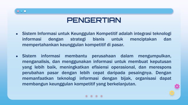 PPT - Sistem Informasi Untuk Keunggulan Kompetitif.pptx