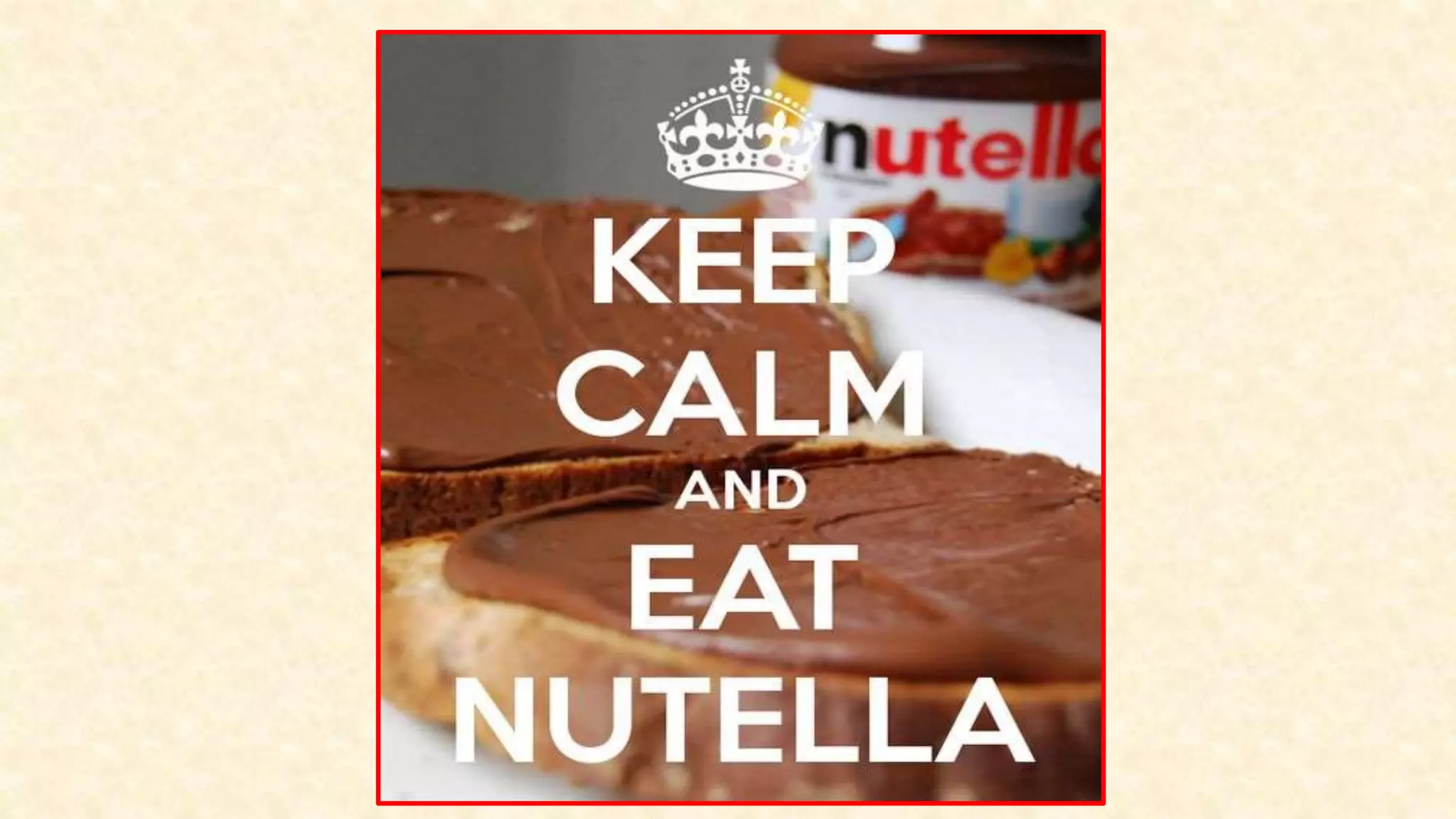 Nutella- product | PPTX