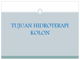 Ppt nutra colon hidroterapi | PPT