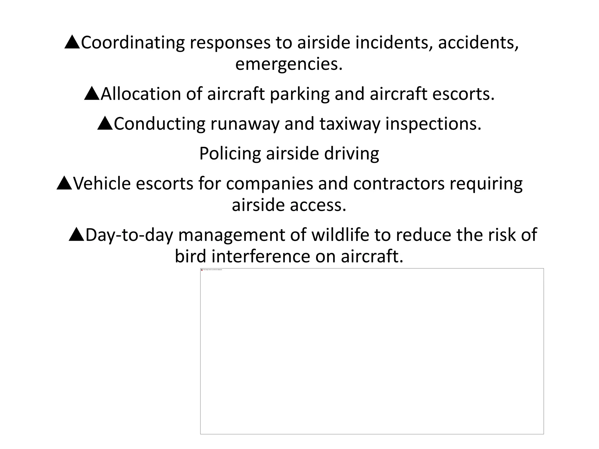 AIRPORT OPERATIONS AND AIRPORT FUNCTIONS | PPTX