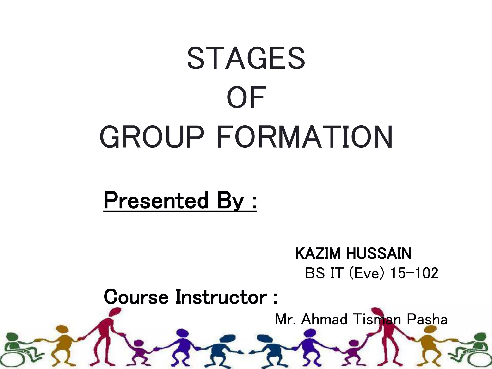 stages of group development | PPTX