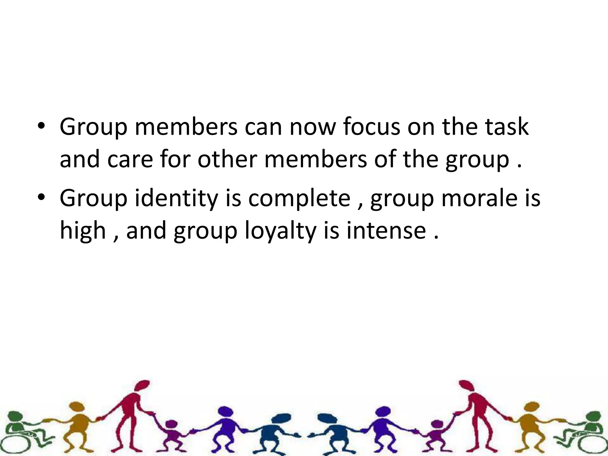 stages of group development | PPTX