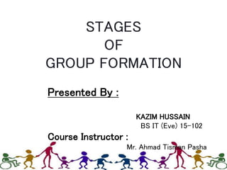 stages of group development | PPTX