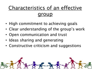 stages of group development | PPTX