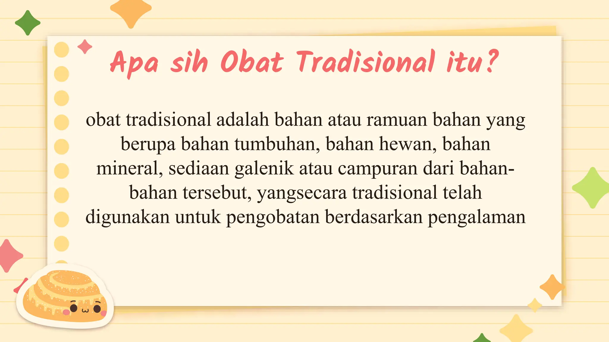 PPT OBAT TRADISIONAL untuk penyakit kolesterol | PPTX