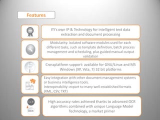 Tecnología OCRFORMS | PPTX | Desktop Publishing | Computer Software and ...