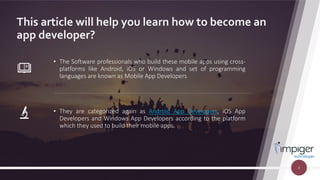 Mobile app development company | PPT