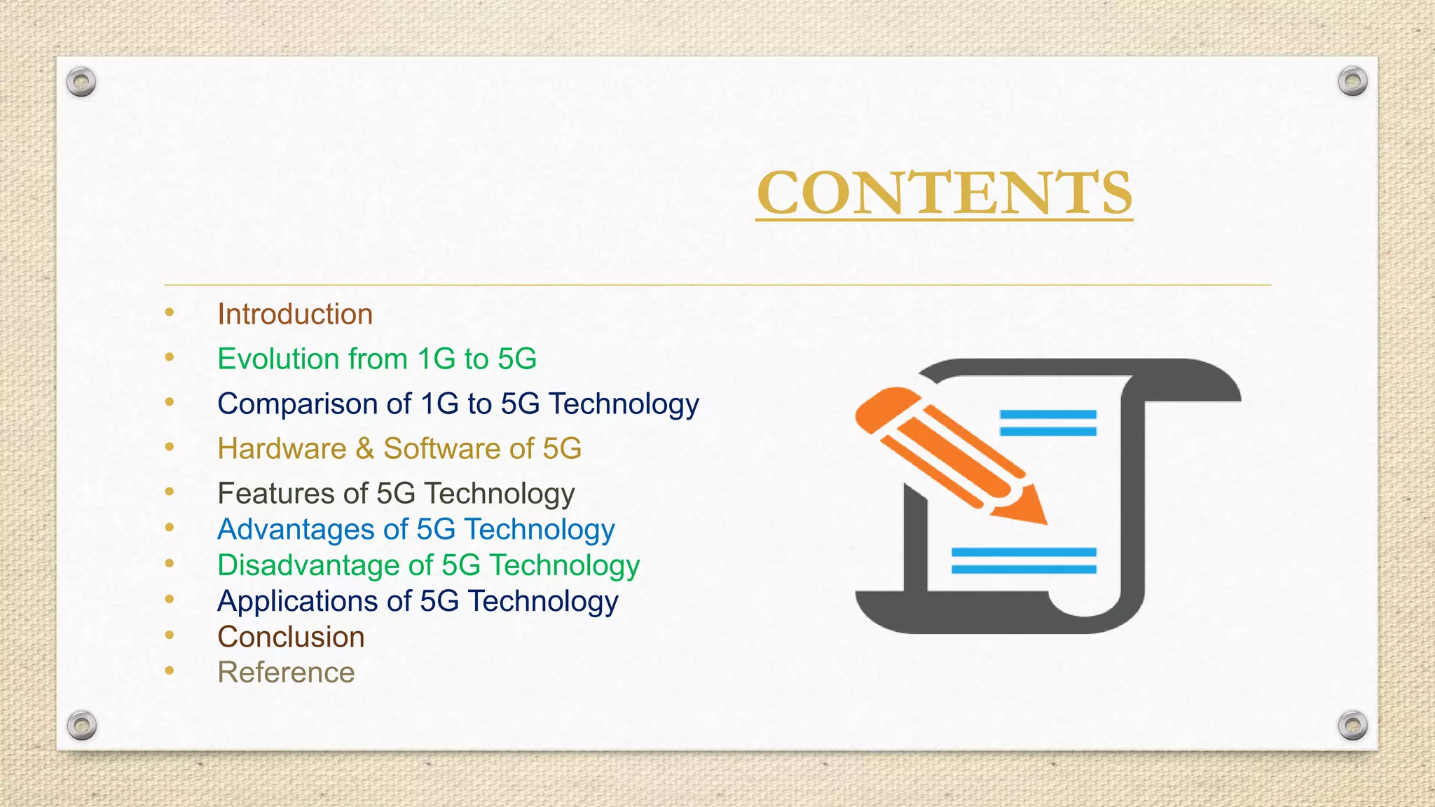 5G Technology | PPTX