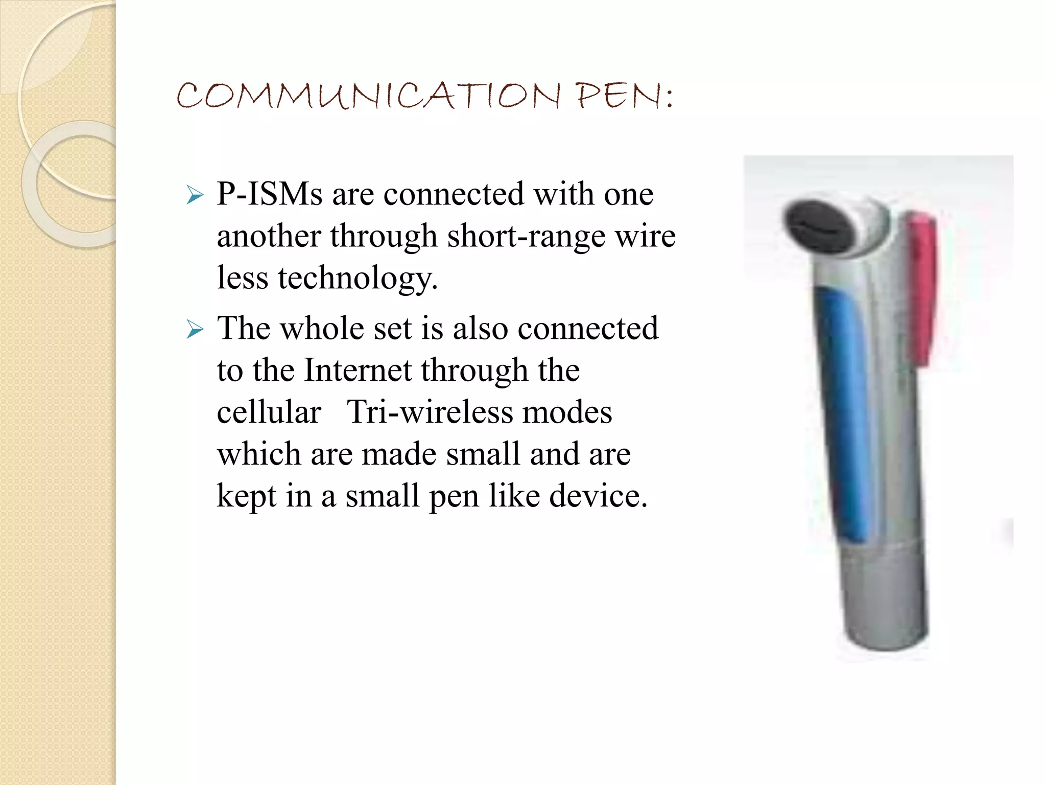 5 pen pc technology (P-ISM) | PPTX