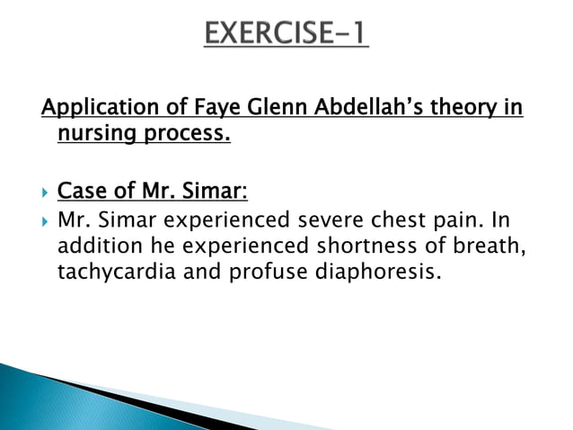 Faye Glenn Abdellah''s Theory - Ms. Ritika soni | PPTX | Parenting Babies and Toddlers | Parenting