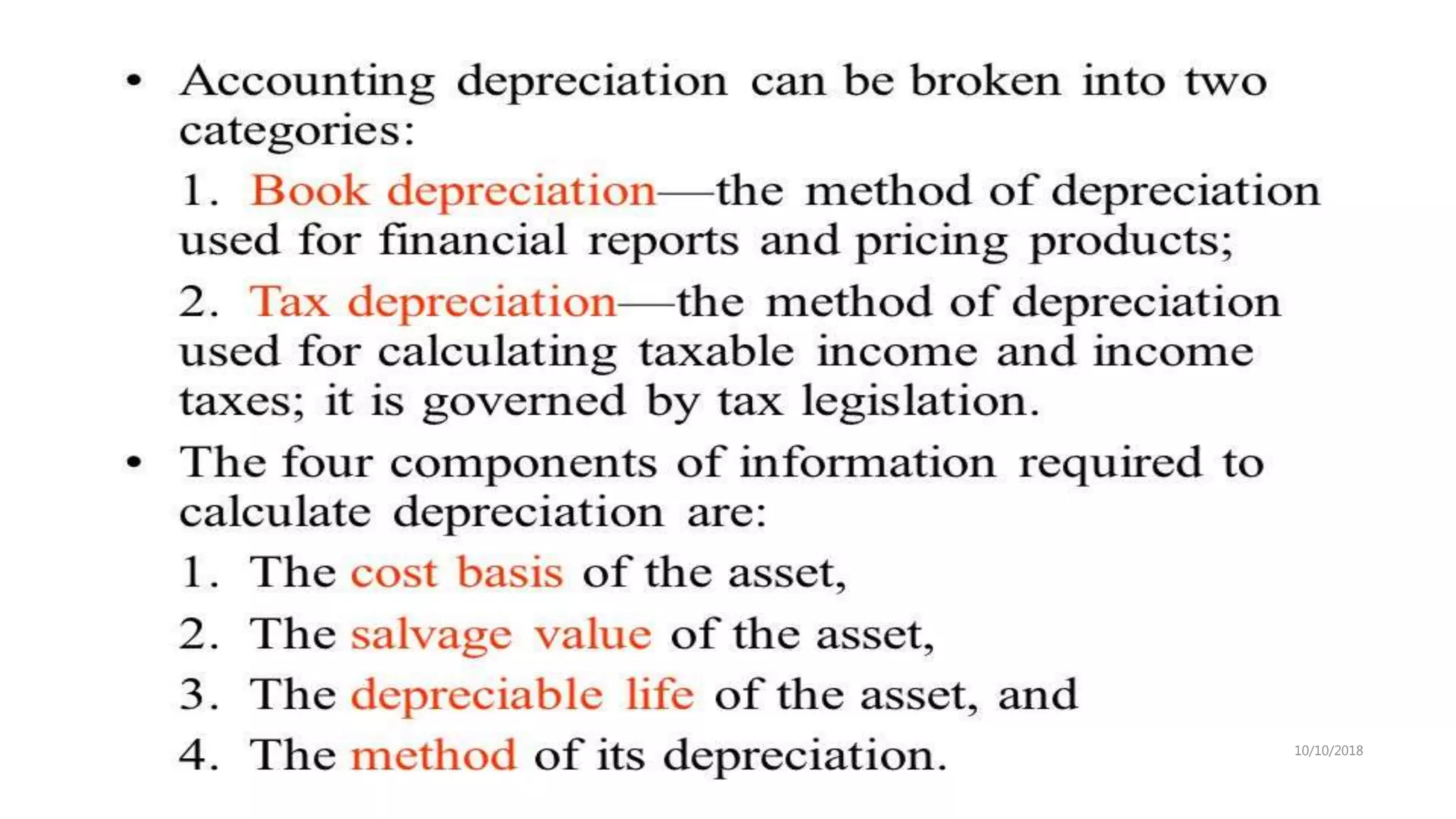 What is Depreciation and how its calculate | PPT