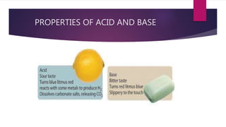 ppt of ACID,BASE AND SALTS class 10.pptx | Chemistry | Science