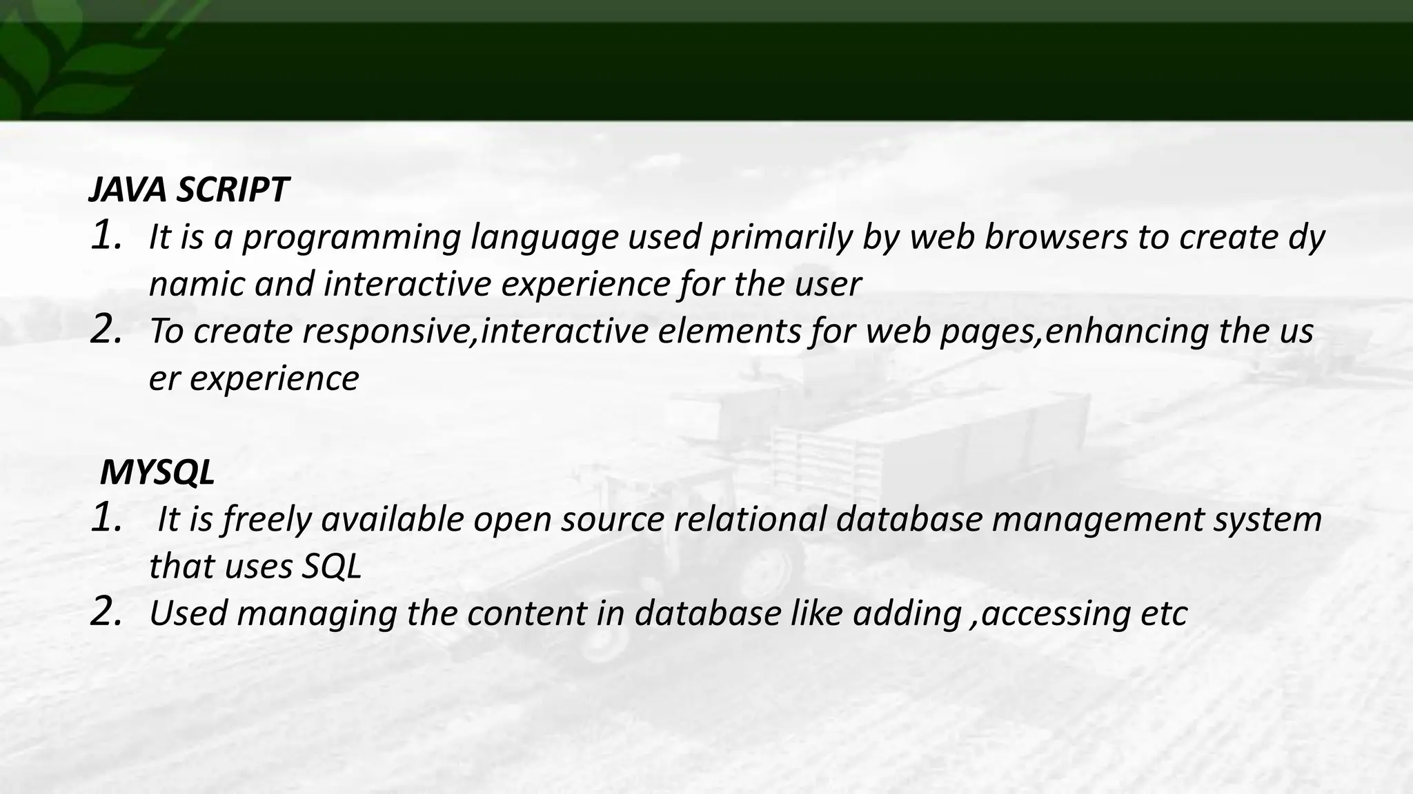 PPT of agriculture equipment full information | PPTX