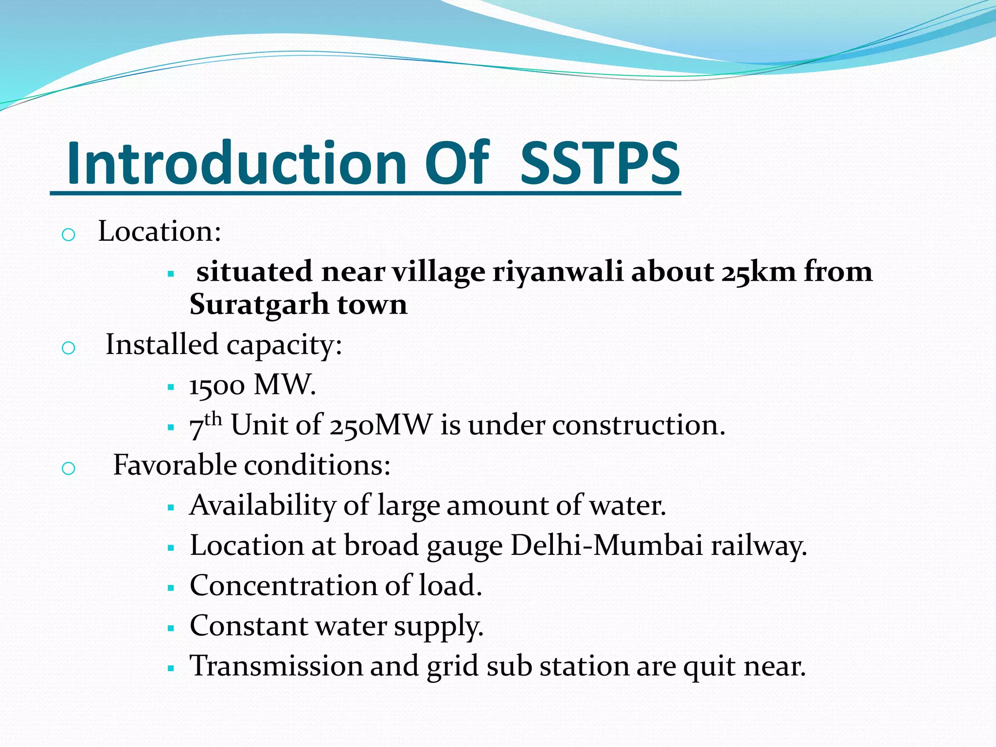 Ppt Of Ajeet On Suratgarh Super Thermal Power Station Ppt