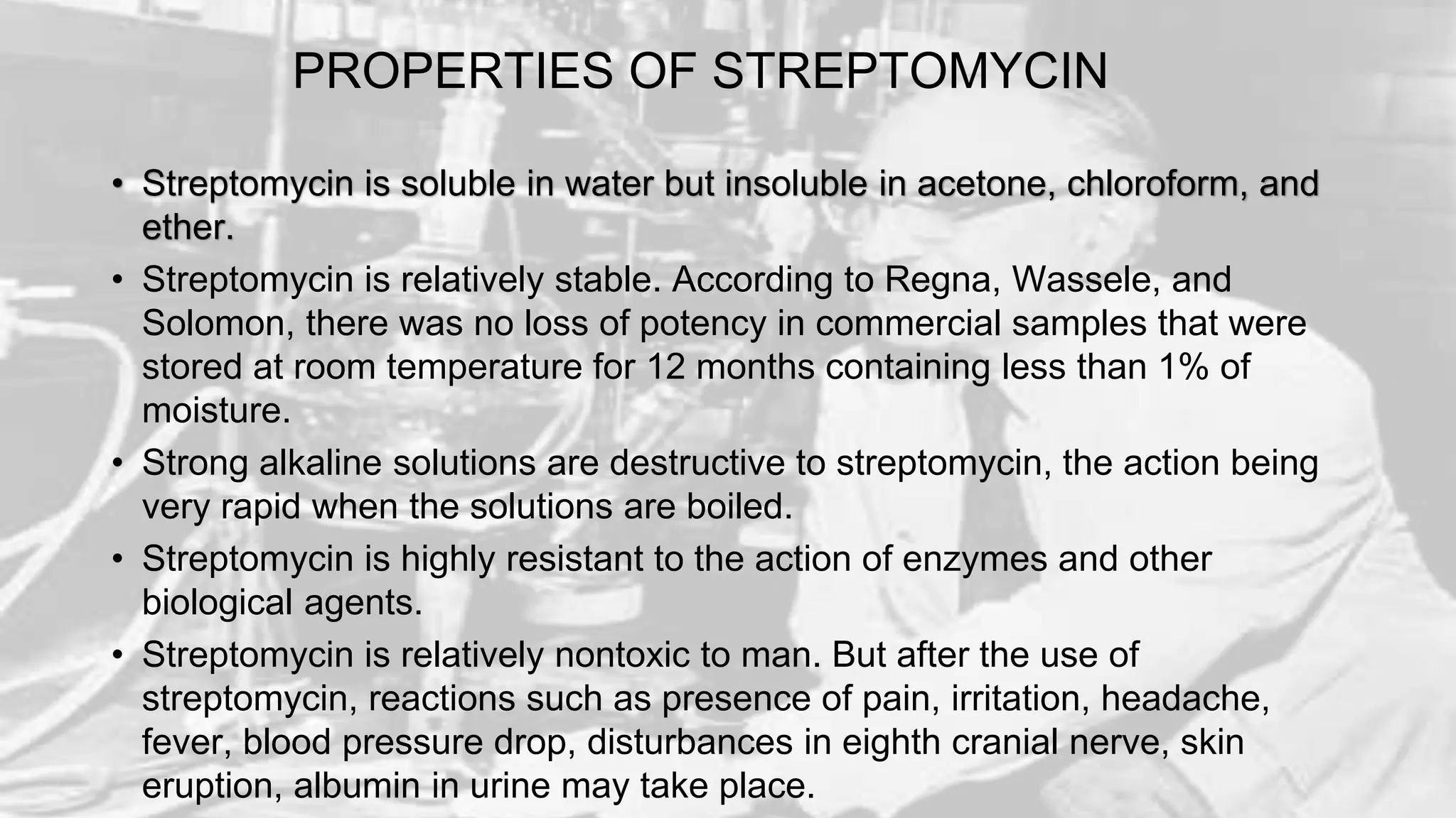 STREPTOMYCIN | PPSX