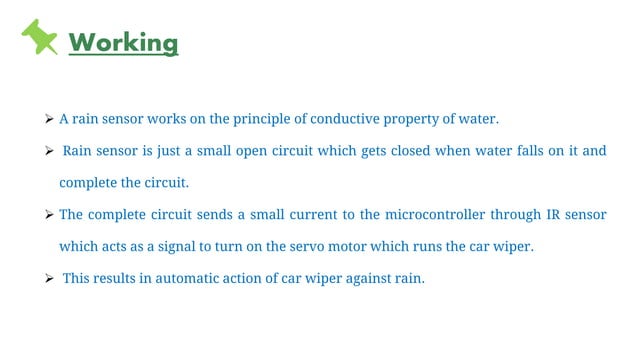 PPT of Automatic Rain Sensing Car Wiper Using Arduino Nano.pptx