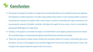 PPT of Automatic Rain Sensing Car Wiper Using Arduino Nano.pptx
