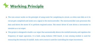 PPT of Automatic Rain Sensing Car Wiper Using Arduino Nano.pptx