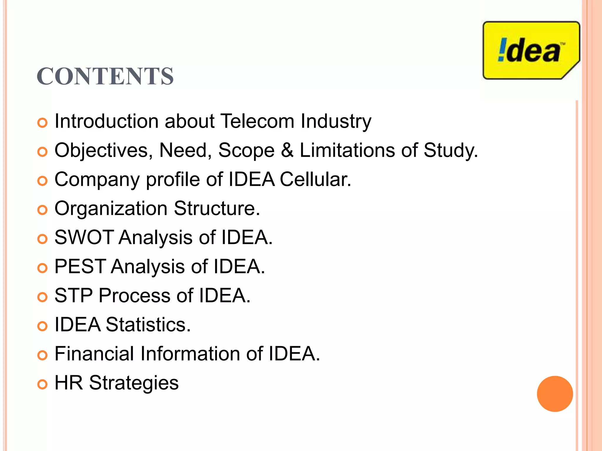 Ppt on idea cellular | PPTX