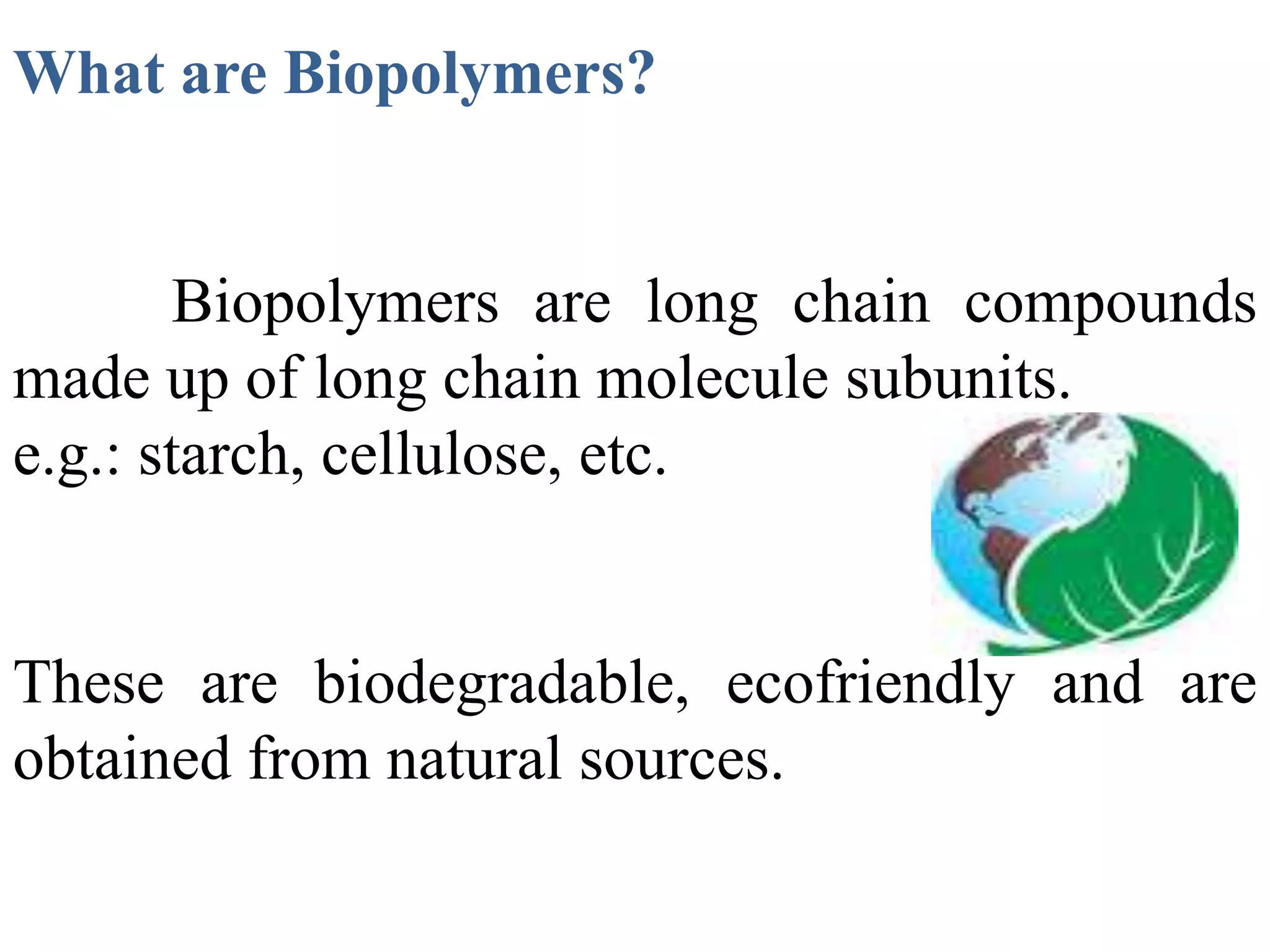 Ppt of biodegradable packaging | PPTX