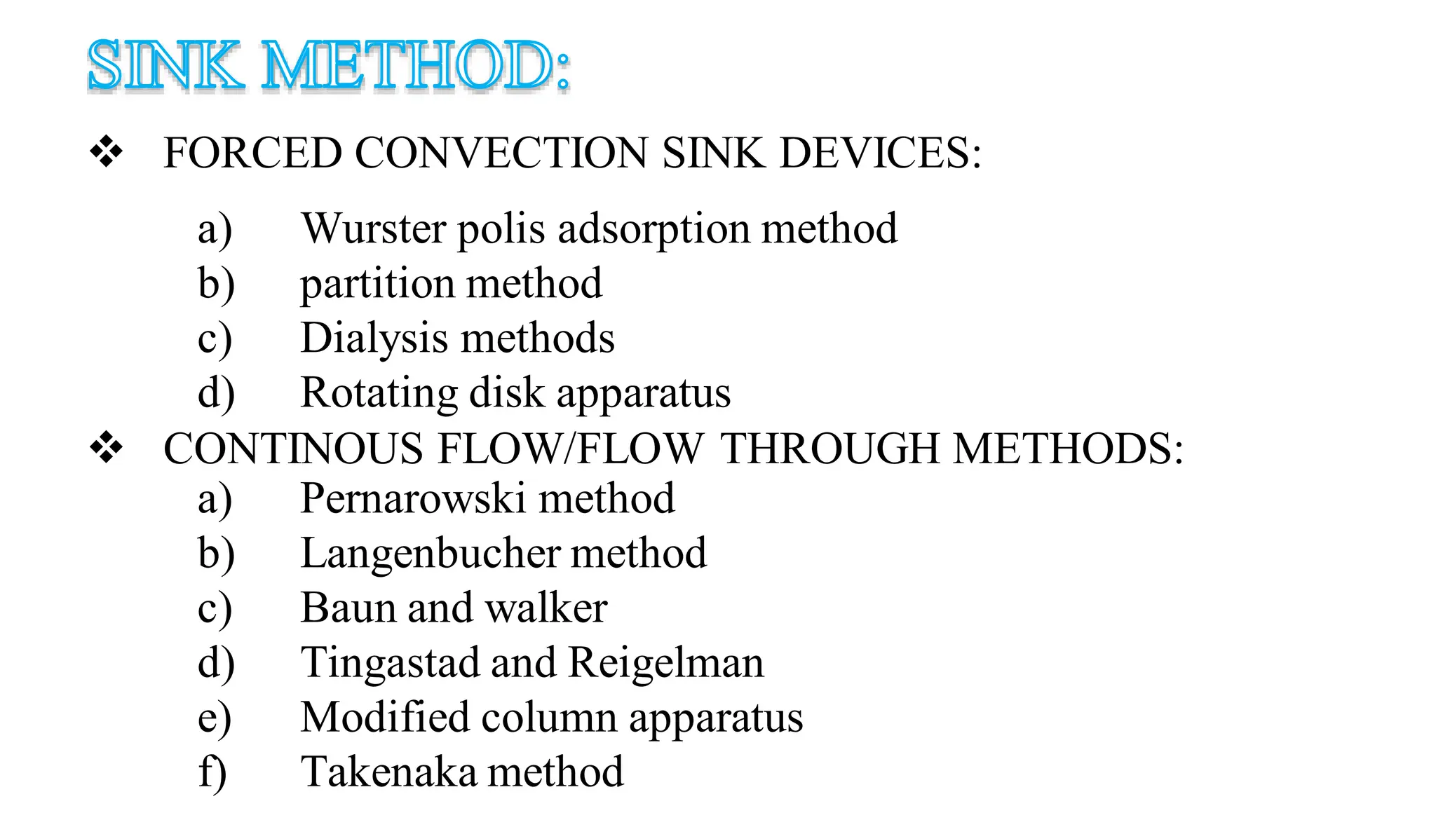 Alternative methods of dissolution testing and meeting dissolution ...
