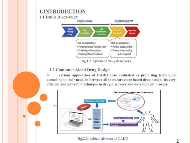 Presentation of computer aided drug design | PPTX