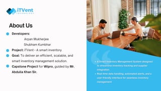 Angular Asp .Net Project - IT Inventory Management System | PDF | Web Development | Internet