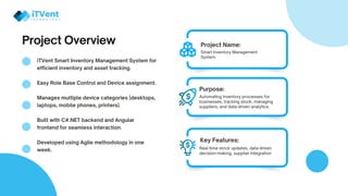 Angular Asp .Net Project - IT Inventory Management System | PDF | Web Development | Internet