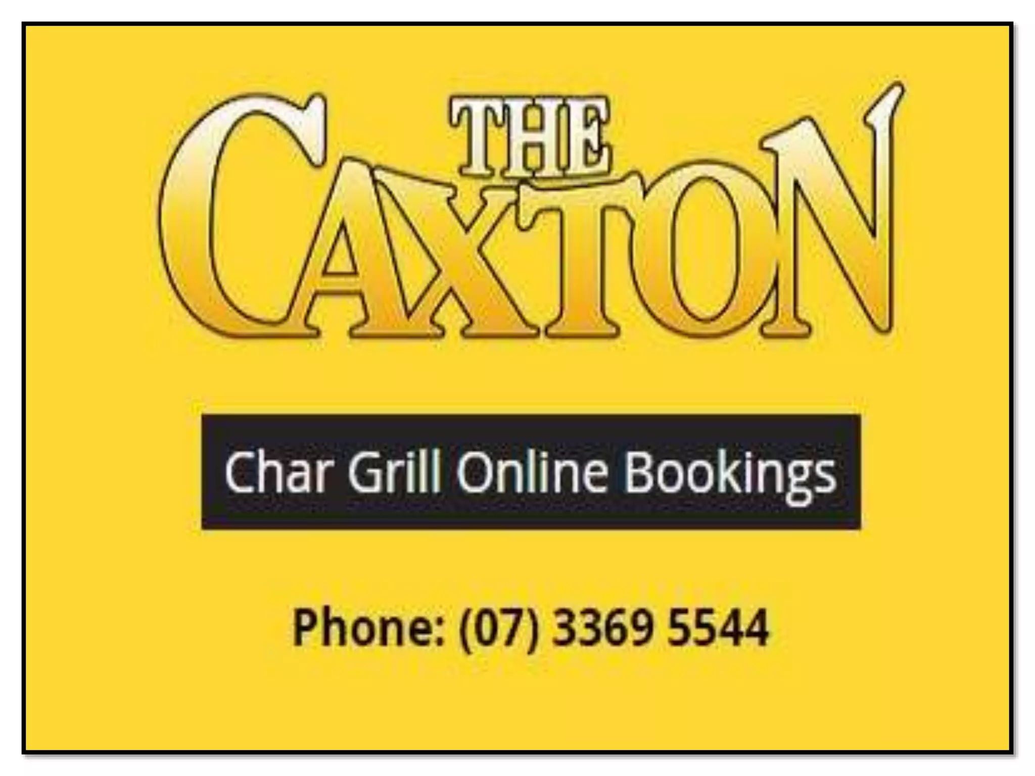 The Caxton Hotel | PPT
