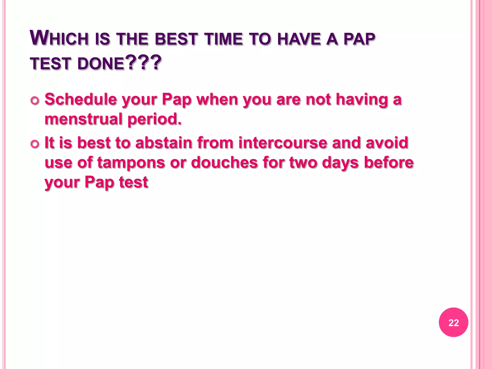 Cervical Cancer Awareness | PPTX