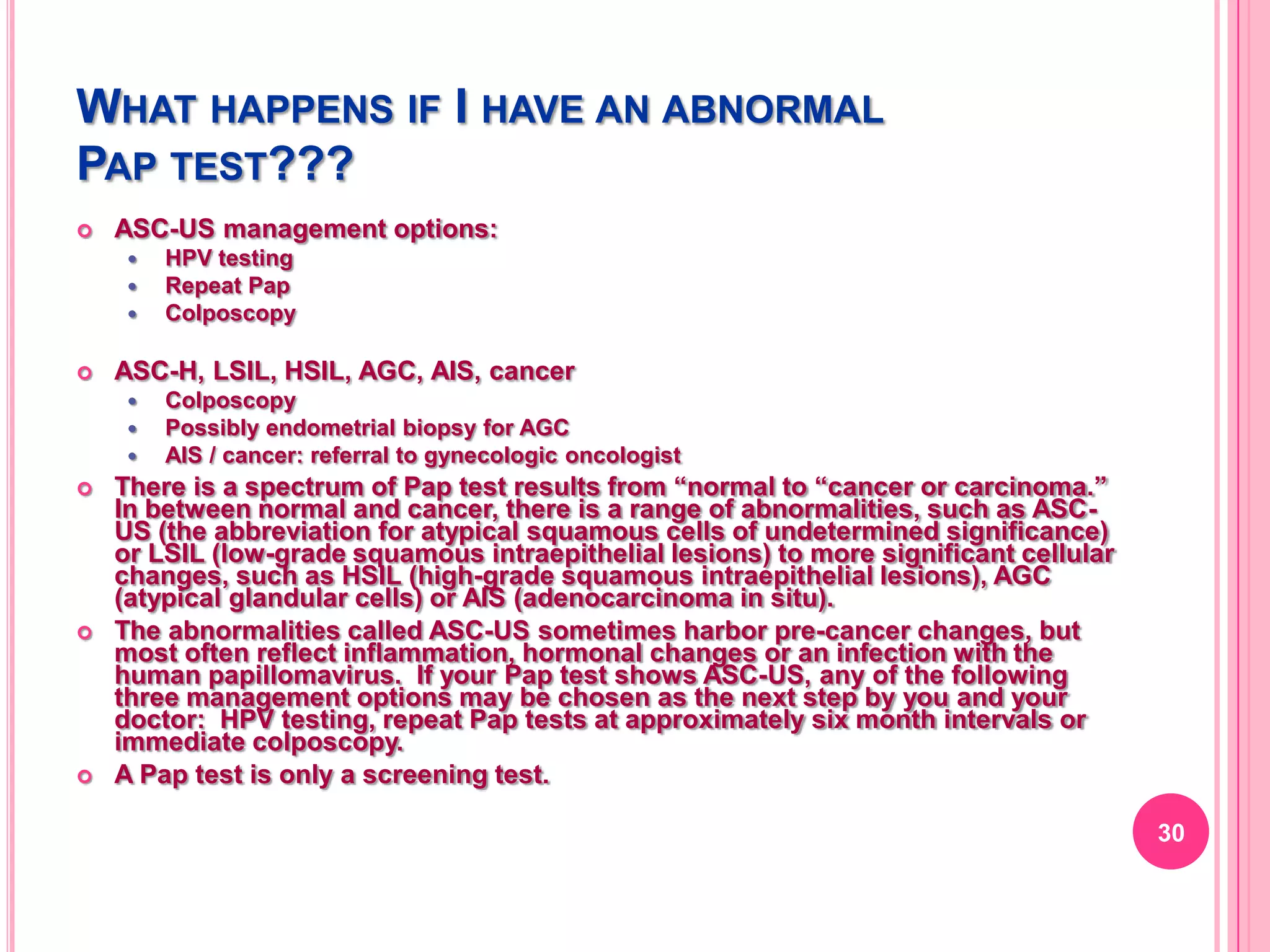 Cervical Cancer Awareness | PPTX