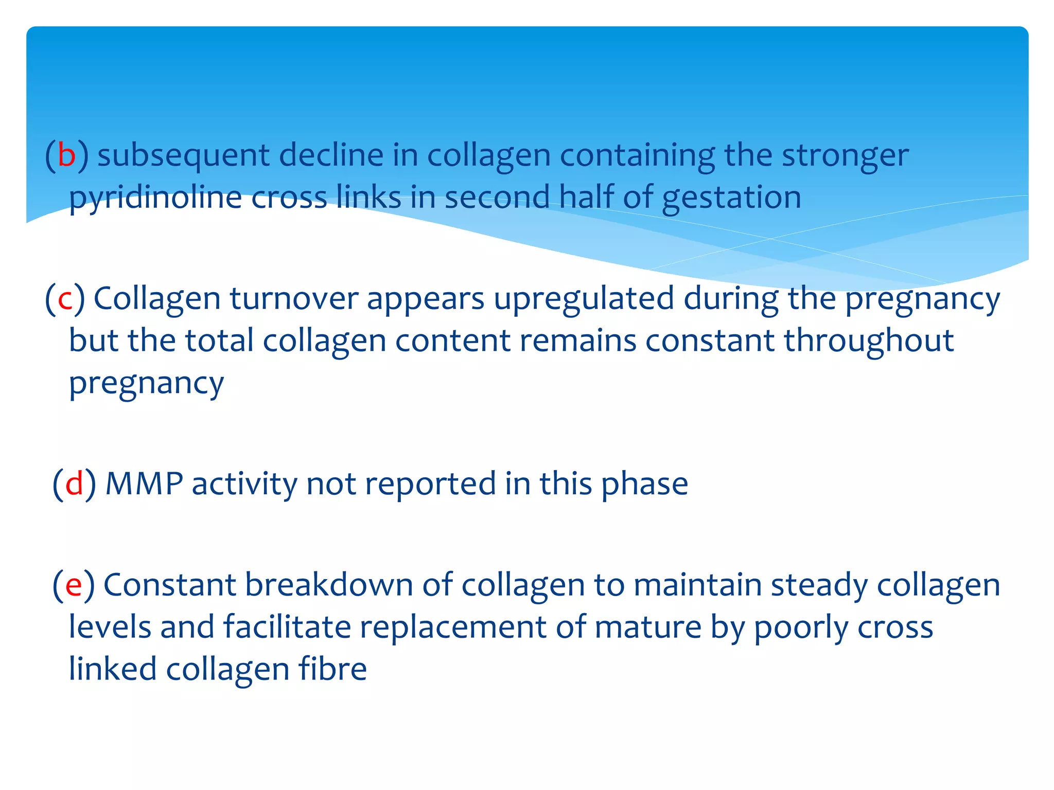 Molecular Mechanism of Cervical Ripening | PPT