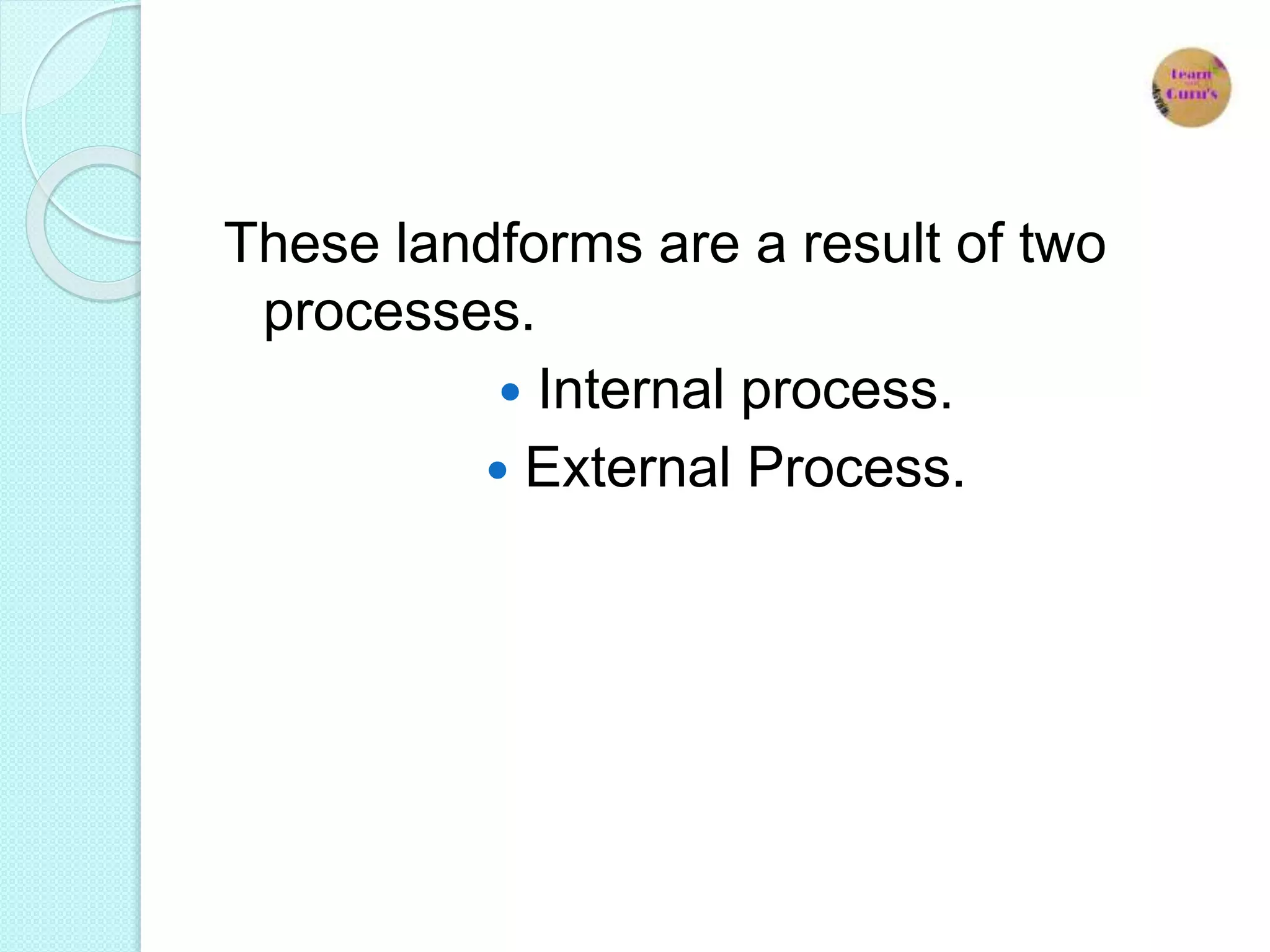 ppt of ch-6 class6 Geography major landforms of the Earth | PPTX