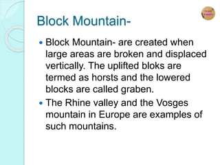 ppt of ch-6 class6 Geography major landforms of the Earth | PPTX