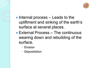 ppt of ch-6 class6 Geography major landforms of the Earth | PPTX