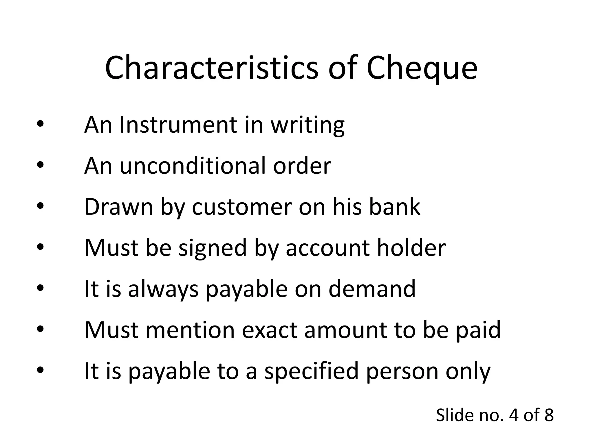 Ppt of cheque2.9.14 sudarshan nayak | PPT