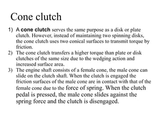 slides on clutches | PPT