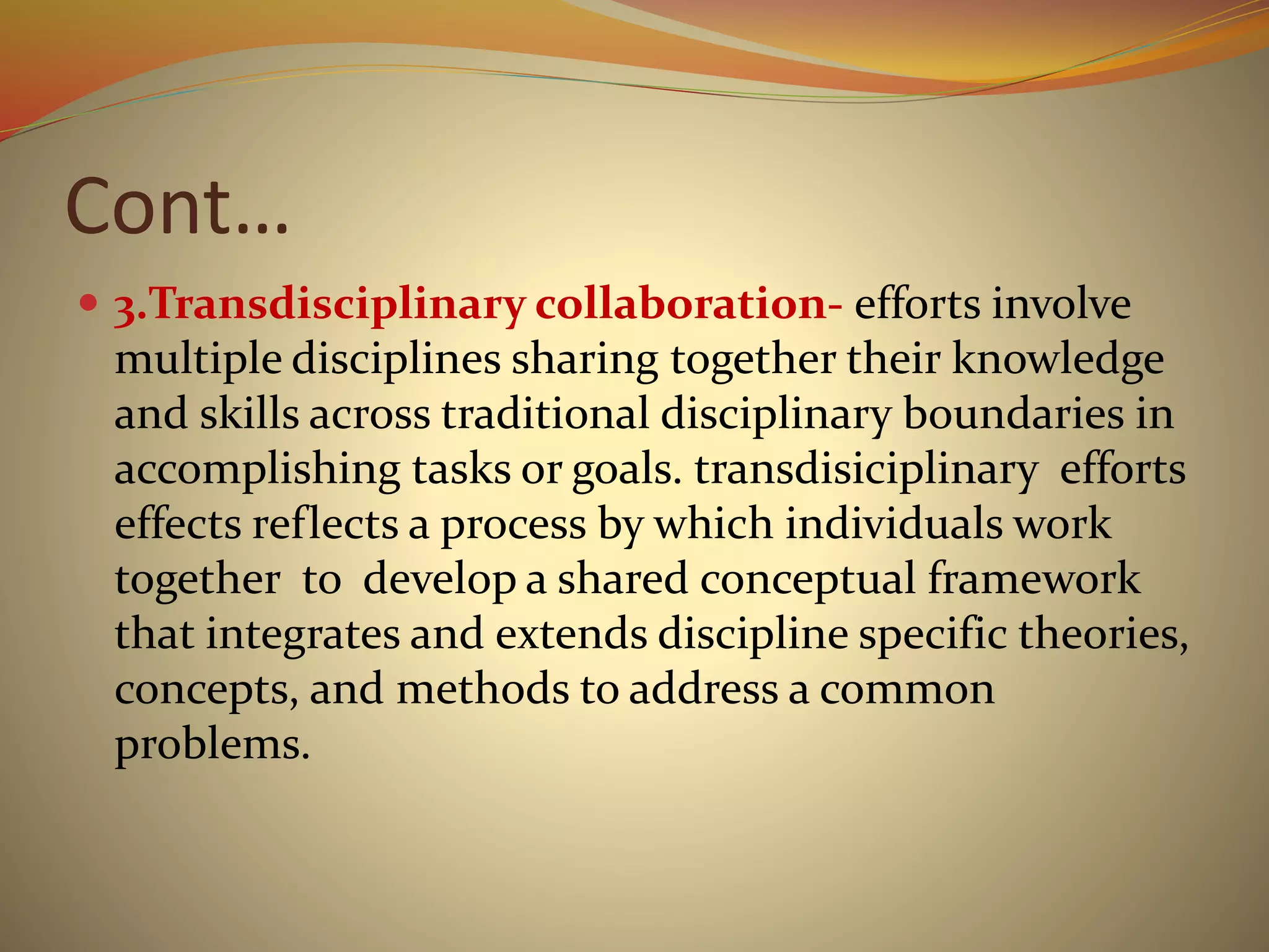 collaboration issues and models | PPTX