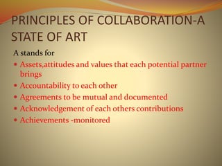 collaboration issues and models | PPTX