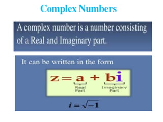 Ppt of complex numbers and Quadratic equations. | PPTX