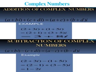 Ppt of complex numbers and Quadratic equations. | PPT