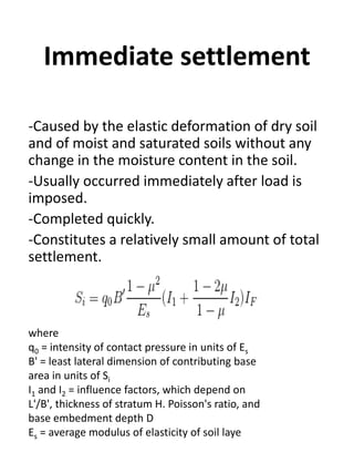 ppt of consolidation and settlement of soil | PPTX