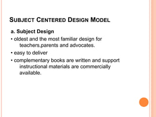 CRAFTING THE CURRICULUM | PPTX