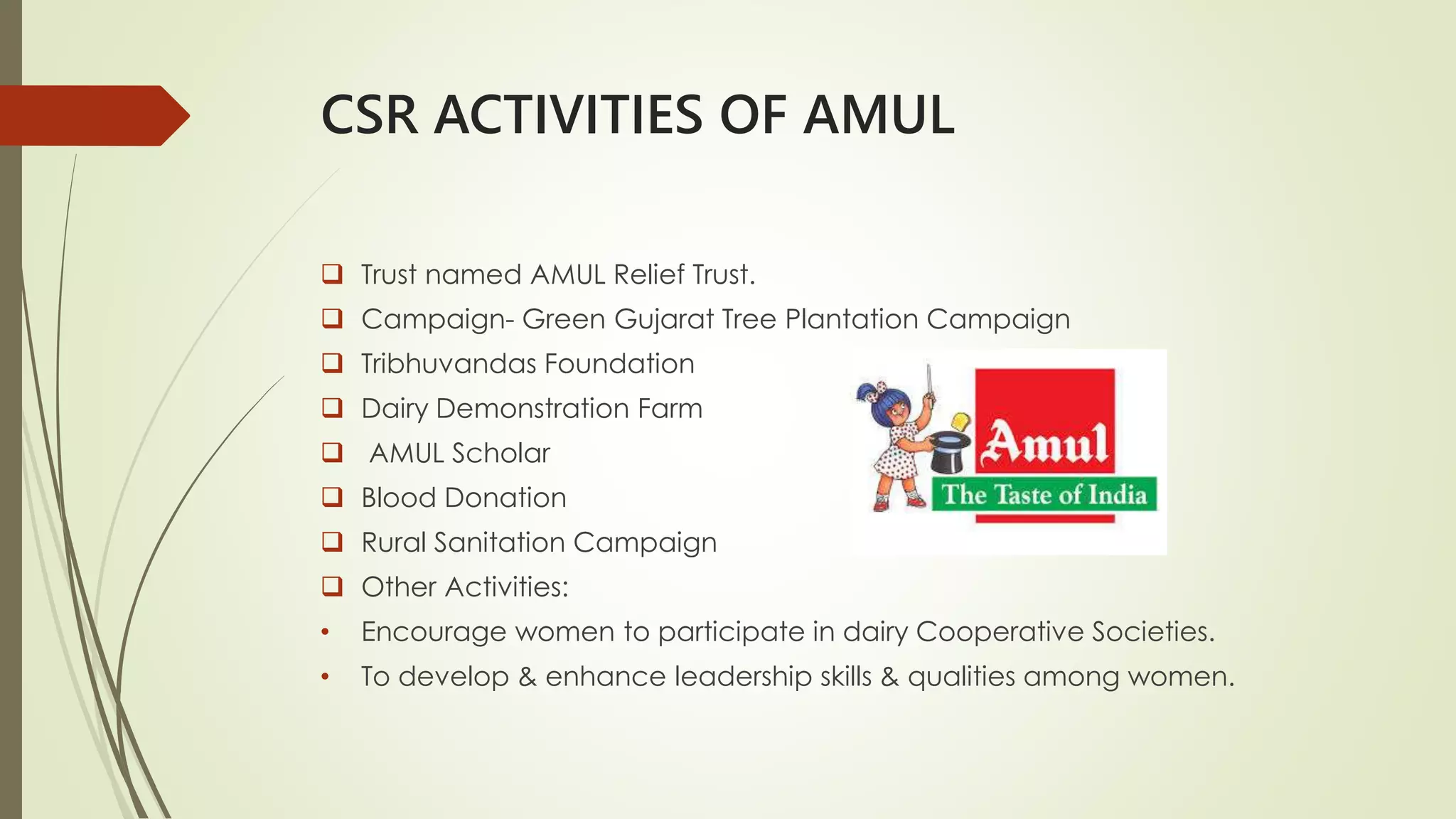 csr activities of 4 different companies | PPTX