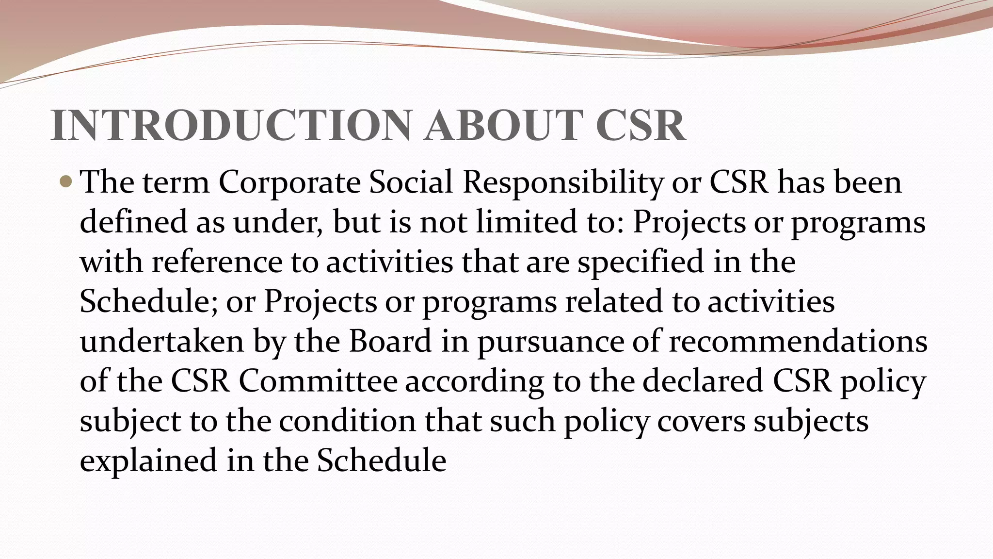 Ppt of csr | PPTX