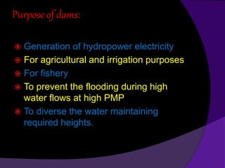 Ppt of design of dams | PPTX